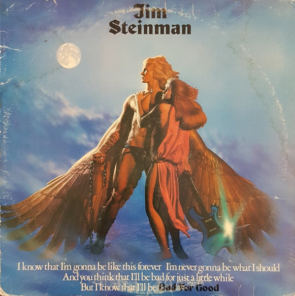 STEINMAN, JIM - BAD FOR GOOD (LP + 7") - LP – Red Eye Records