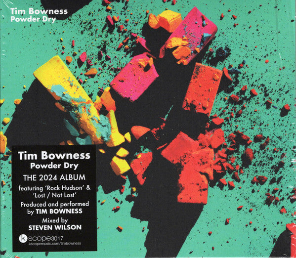 BOWNESS, TIM - POWDER DRY - CD – Red Eye Records