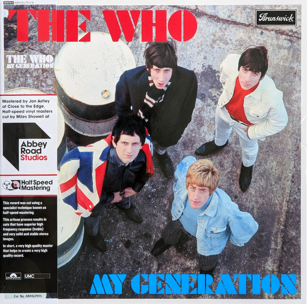 WHO - MY GENERATION: HALF-SPEED MASTER - LP – Red Eye Records