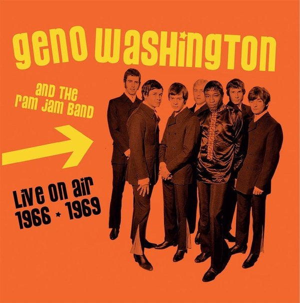 WASHINGTON, GENO - LIVE ON AIR 1966-1969 - CD – Red Eye Records
